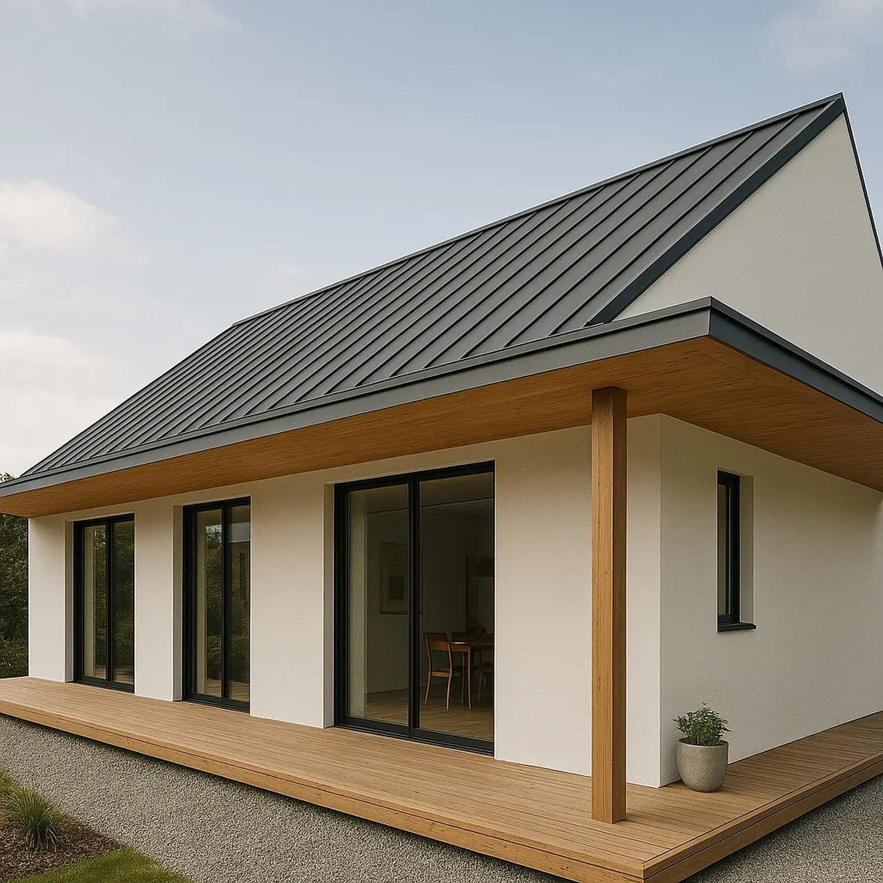 10 Model Rumah Atap Miring ke Belakang Terbaru 2025, Fungsional dan ...