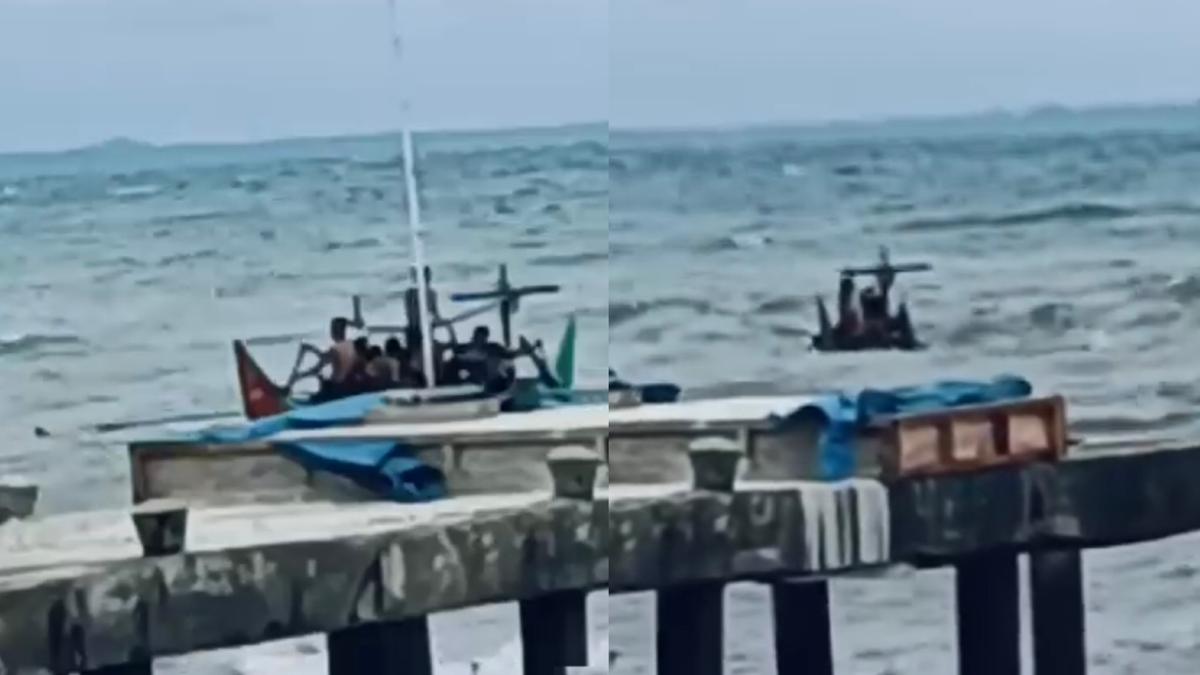 Terombang-ambing di Laut Selama 3 Jam di Teluk Semaka, 8 Orang Berhasil ...