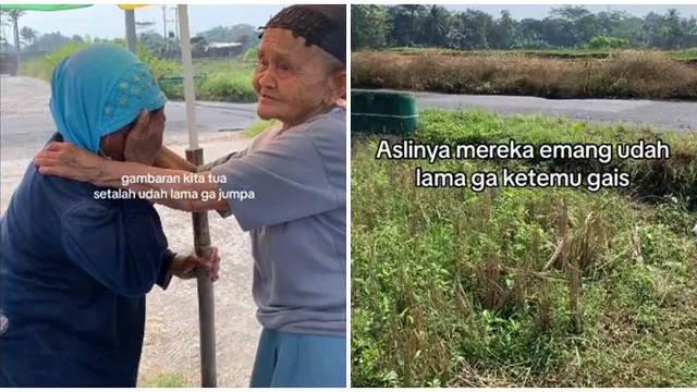 Momen Pertemuan 2 Nenek yang Bersahabat Puluhan Tahun Setelah Lama Tak ...