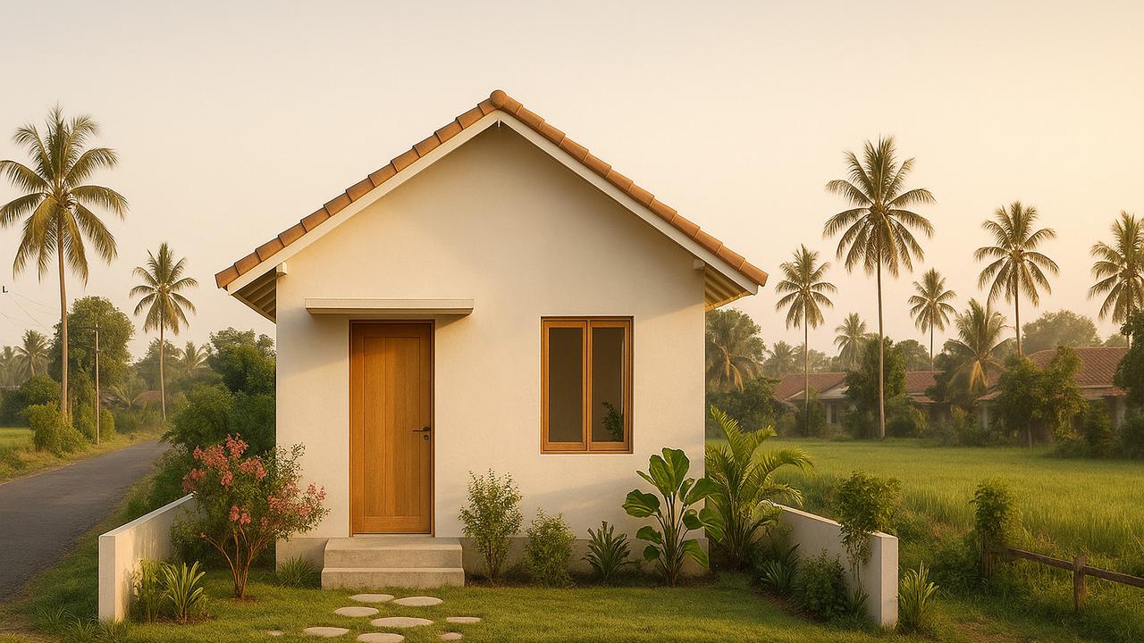 10 Desain Rumah Sederhana 5x7 Meter 2 Kamar, Wujudkan Impian Hunian ...
