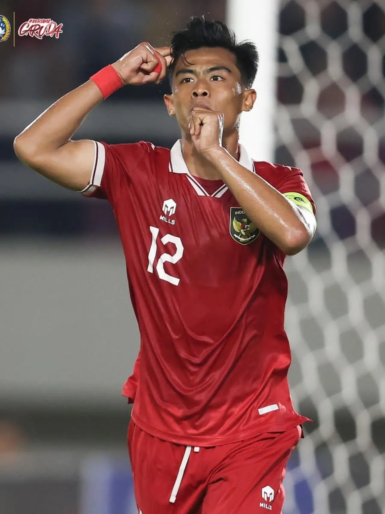 6 Potret Pratama Arhan Perlihatkan Selebrasi Gol untuk Istrinya Azizah ...