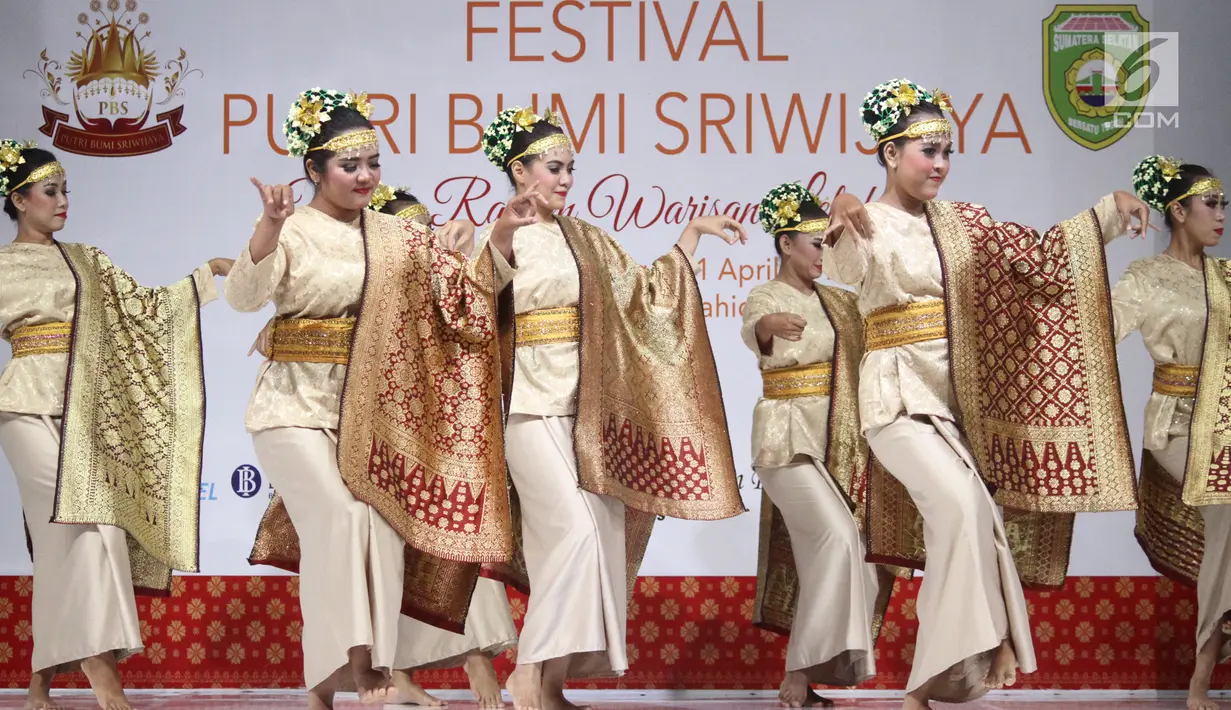 FOTO: Perkenalkan Budaya Melalui Festival Putri Bumi Sriwijaya - Foto ...