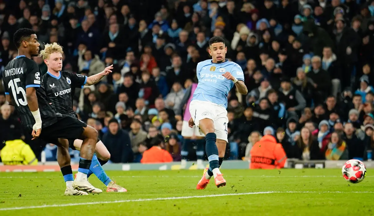Foto: Penampilan Heroik Pemain Manchester City saat Benamkan Club ...