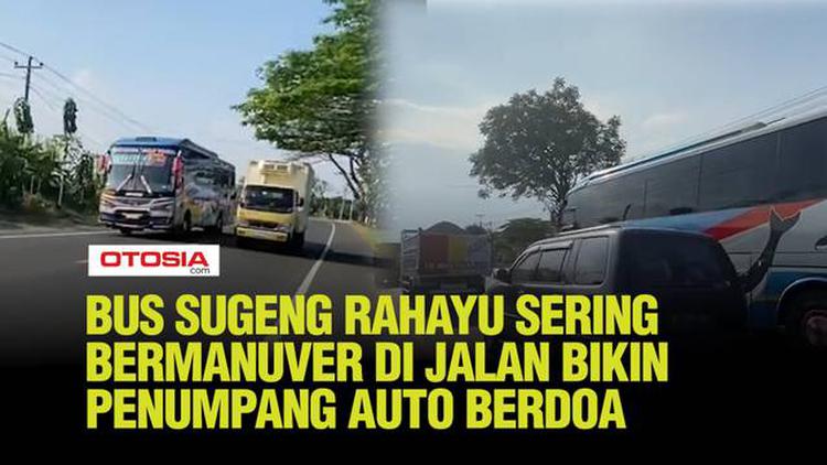 Momen Unik Bus Sugeng Rahayu Sering Bermanuver di Jalan Bikin Penumpang ...