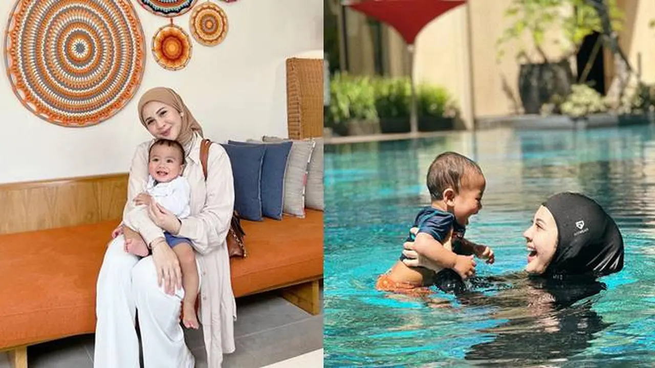 Hamil Anak Kedua, Ini 7 Potret Seru Kesha Ratuliu Asuh Buah Hati - Hot Liputan6.com