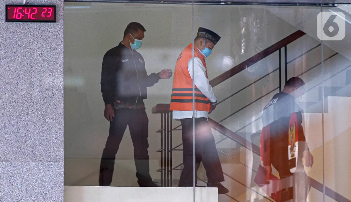 Mantan Bupati Sidoarjo Saiful Ilah Kembali Ditahan KPK - Foto Liputan6.com