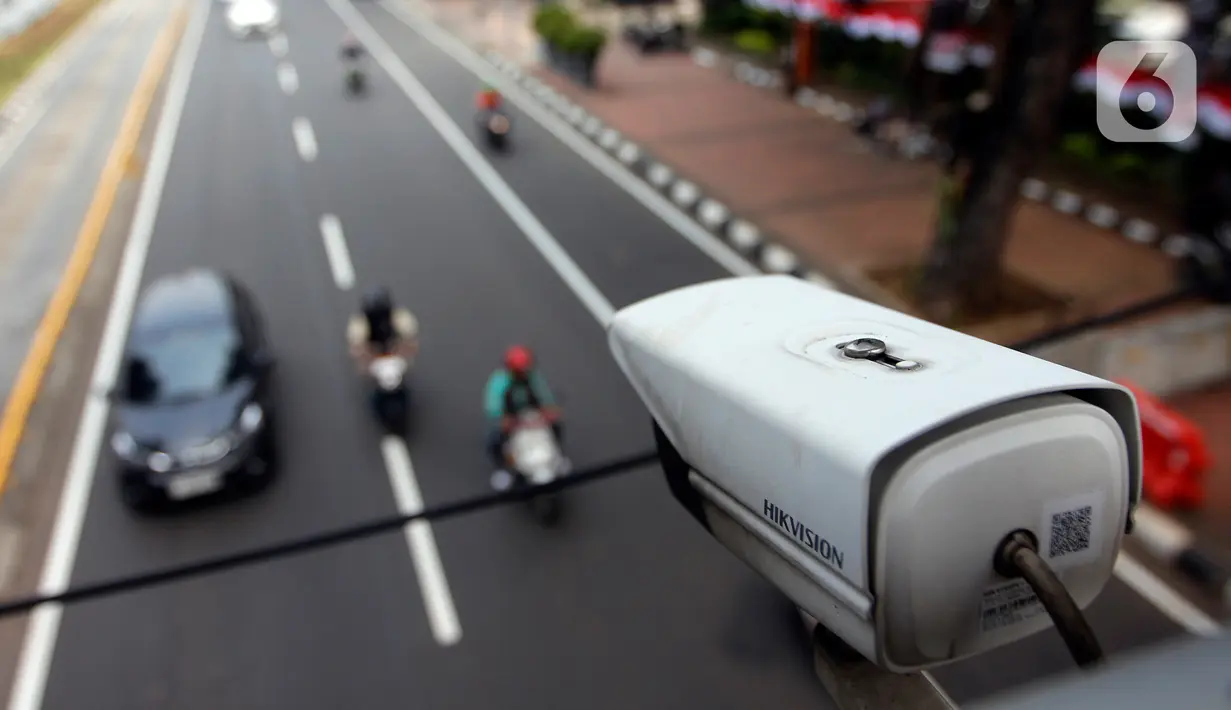 70 Titik Kamera ETLE di Jakarta Dipasang Tahun Ini - Foto Liputan6.com