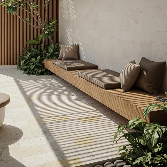 10 Inspirasi Teras Rumah Minimalis Tanpa Atap dengan Kombinasi Kayu dan ...