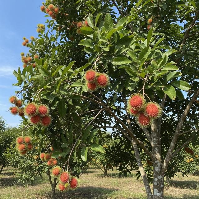 7 Jenis Pohon Rambutan yang Cepat Berbuah Sepanjang Musim, Hasil Manis ...