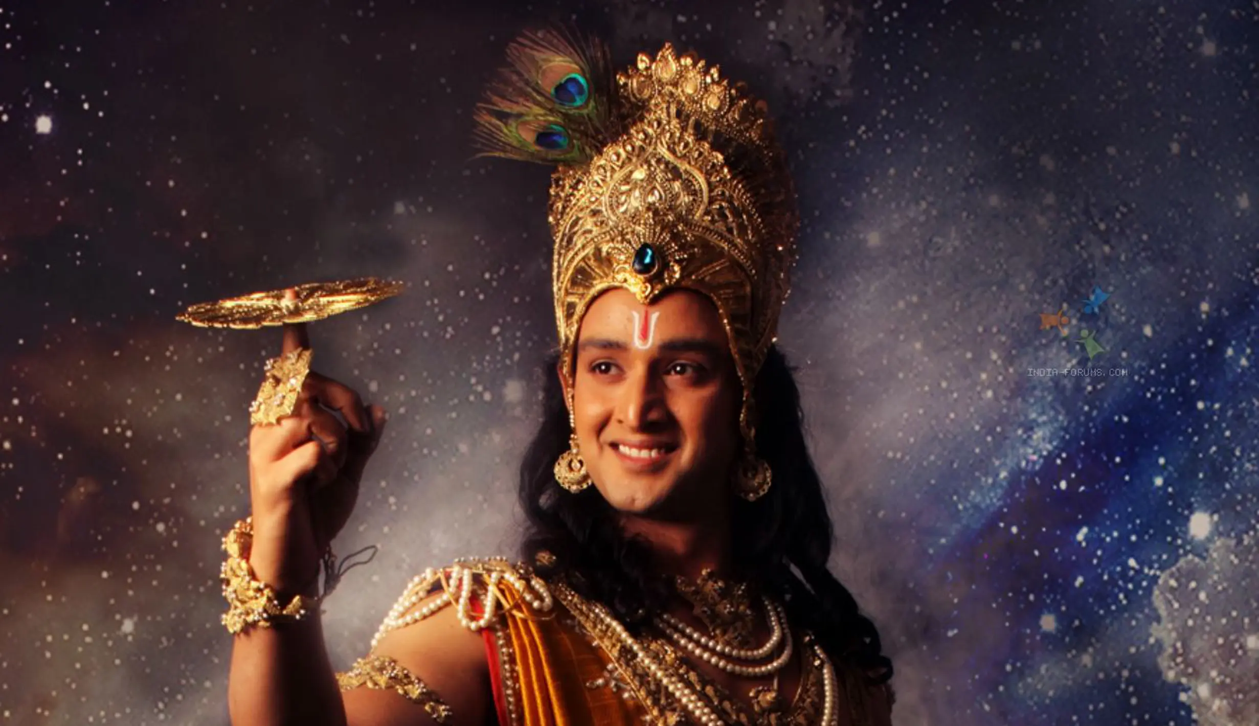 Pesona Saurabh Raj Jain Pemeran Krishna Dalam Mahabharata - Photo Fimela.com