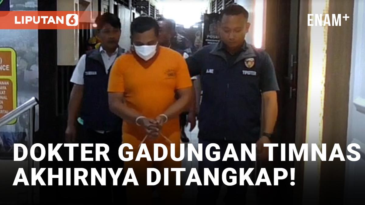 Dokter Gadungan Elwizan Aminuddin Berhasil Ditangkap, Kelabui 8 Tim Termasuk Timnas U-19 ...