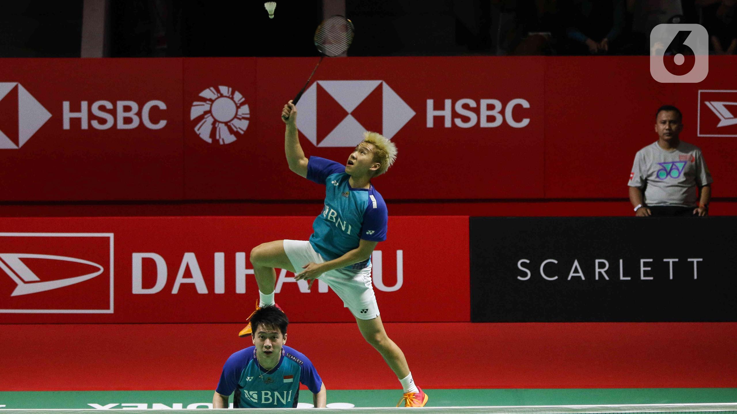 The Minions Kandas di 16 Besar Singapore Open 2023, Marcus Gideon ...