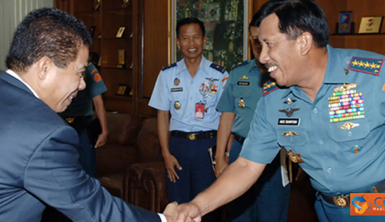 Panglima TNI Terima Kepala BNN - Foto Liputan6.com