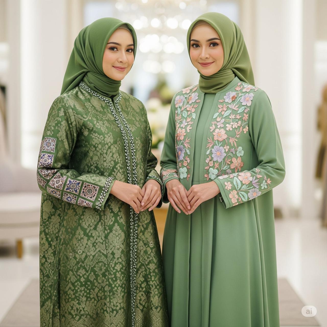 14 Model Baju Muslimat untuk Acara Keagamaan, Syar'i, Nyaman, dan Elegan
