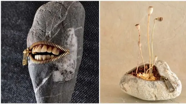 Seniman Jepang Ubah Batu Jadi Karya Seni Menakjubkan - Citizen6 ...