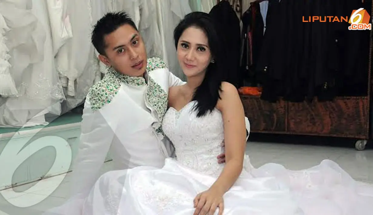 [FOTO] Ini Baju Pengantin Yang Akan Dipakai Aida Zaskia - Foto Liputan6.com