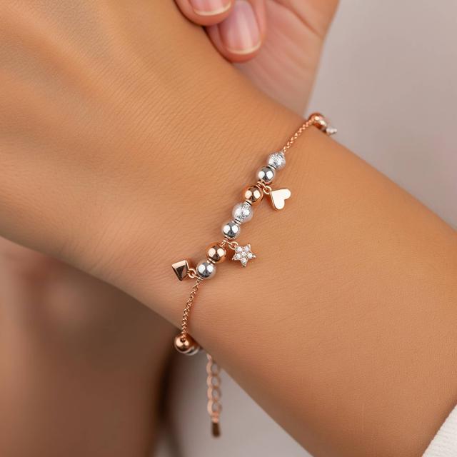 15 Gelang Emas Kombinasi Rose Gold dan Putih, Pilihan Elegan untuk ...