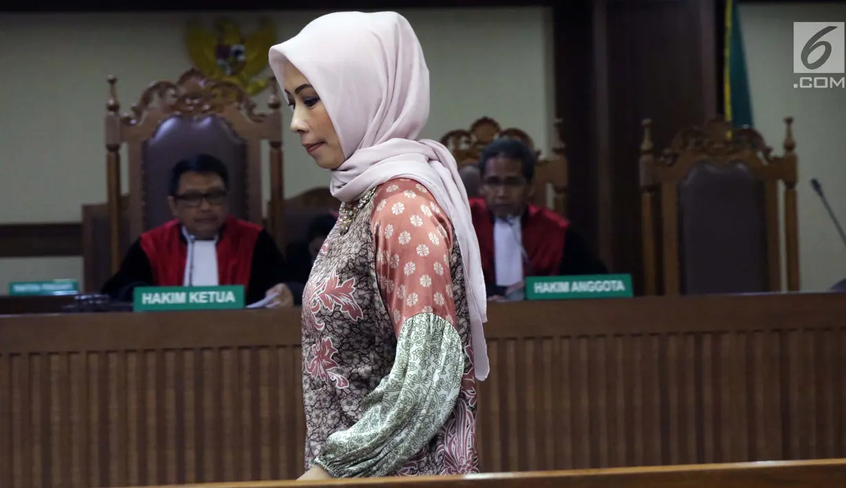 FOTO: Kasus Suap Bowo Sidik, Marketing Manager PT Humpuss Jalani Sidang ...