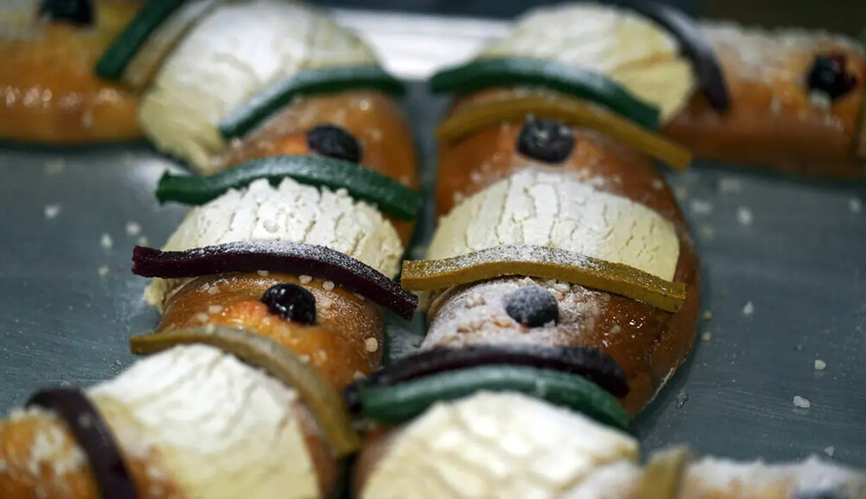 FOTO: Kue Tradisional Rosca de Reyes Populer Jelang Hari Tiga Raja ...