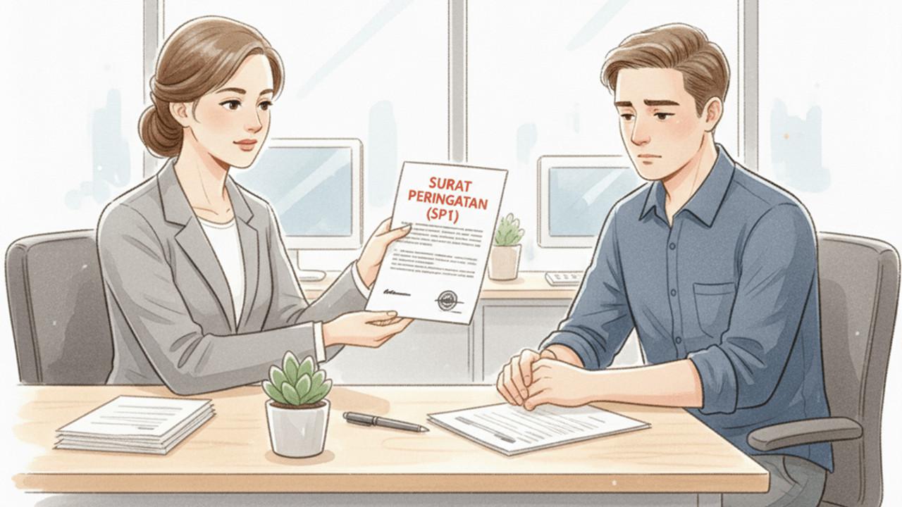 Contoh Surat Peringatan 1 untuk Berbagai Pelanggaran Kerja