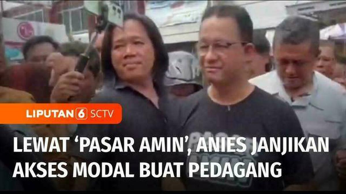 VIDEO: Berkampanye di Sumatra, Anies Janjikan Akses Permodalan Bagi Pedagang Kecil Lewat Pasar ...