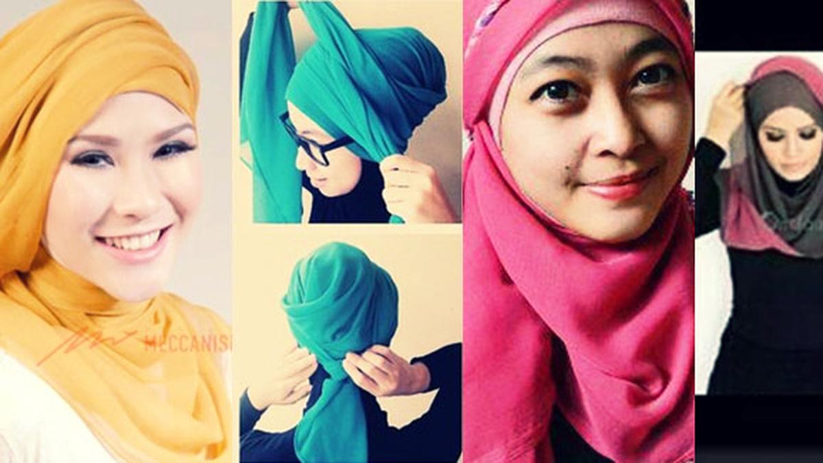 5 Tutorial Hijab Simple Untuk Sehari-Hari