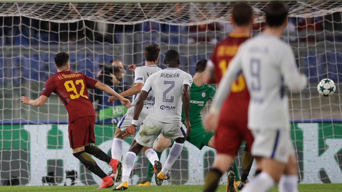 PHOTO: Chelsea Kalah Telak di Roma
