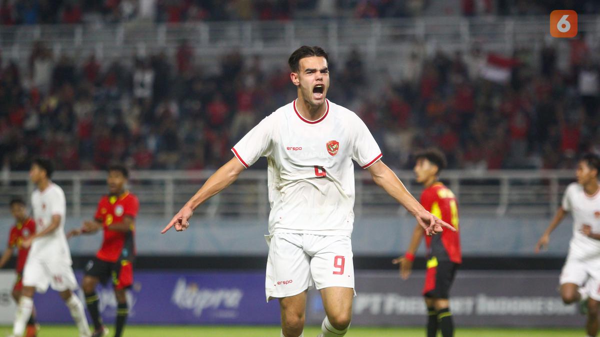Susunan Pemain Timnas Indonesia U-20 vs Maladewa: Jens Raven Starter - Bola Liputan6.com
