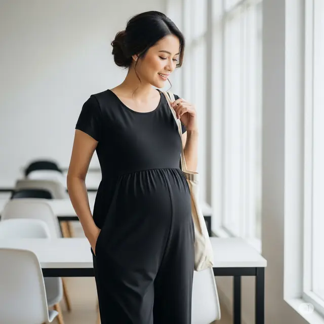 15 Inspirasi Outfit Ibu Hamil 5 Bulan Segala Aktivitas, Stylish dan ...