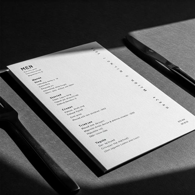 6 Contoh Desain Daftar Menu Keren dan Kekinian, Bikin Pelanggan Jadi ...