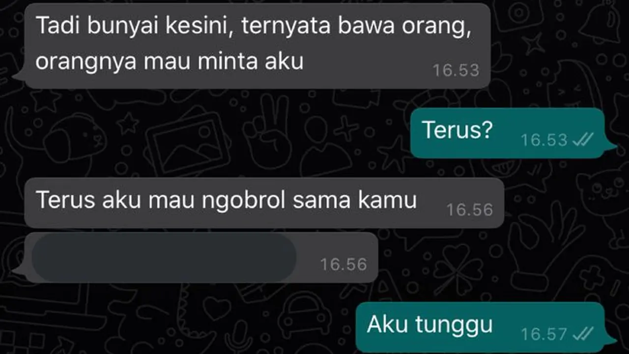 6 Chat Drama Pacar Dilamar Orang Ini Bikin Sakit Hati - Hot Liputan6.com