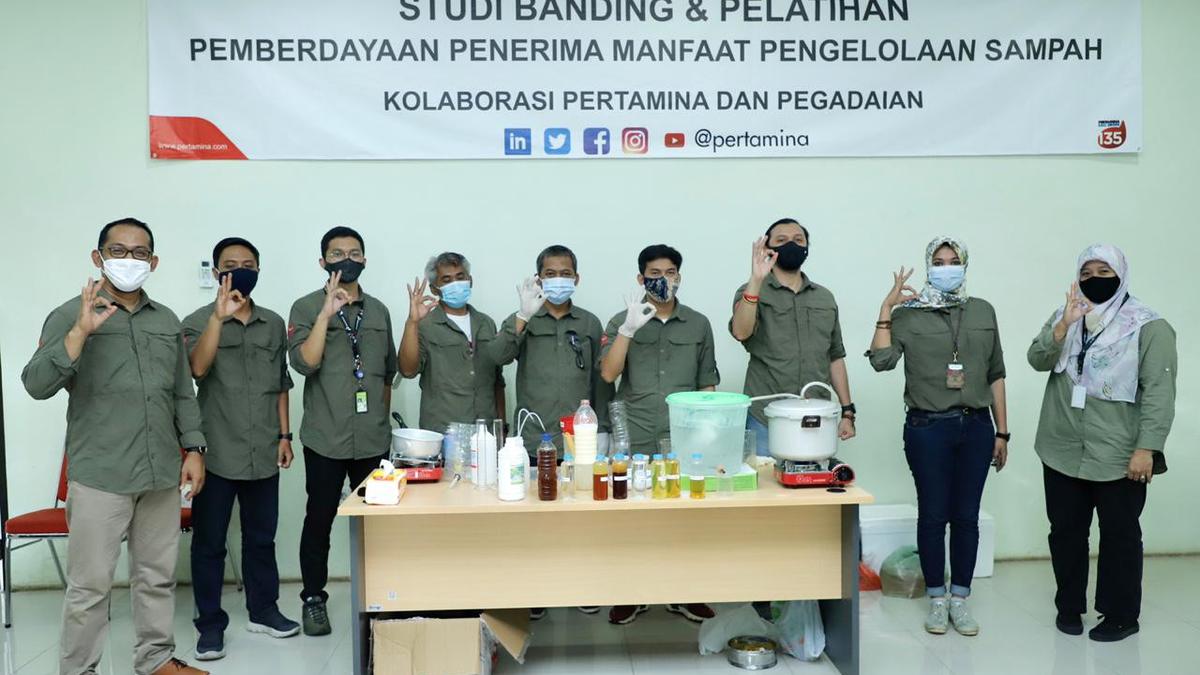 Pertamina Fasilitasi Bank Sampah Produksi Energi Terbarukan - News ...