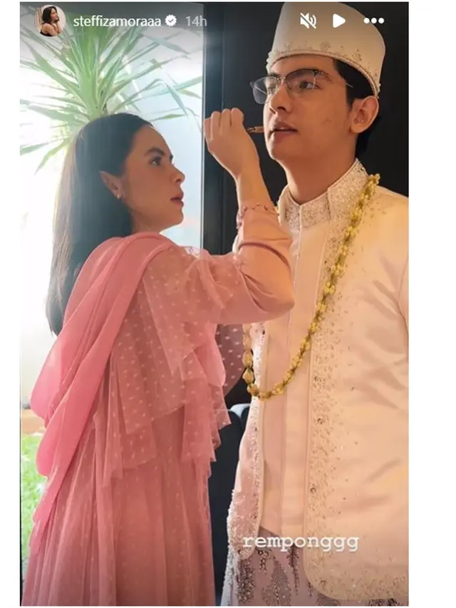 6 Potret Steffi Zamora di Pernikahan Sang Kakak, Sempat Dikira Dilangkahi - Hot Liputan6.com