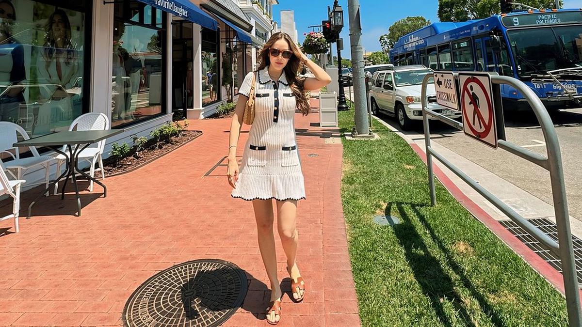 Potret Cathy Sharon Ajak Anak Liburan di Amerika, Penampilan Curi Perhatian