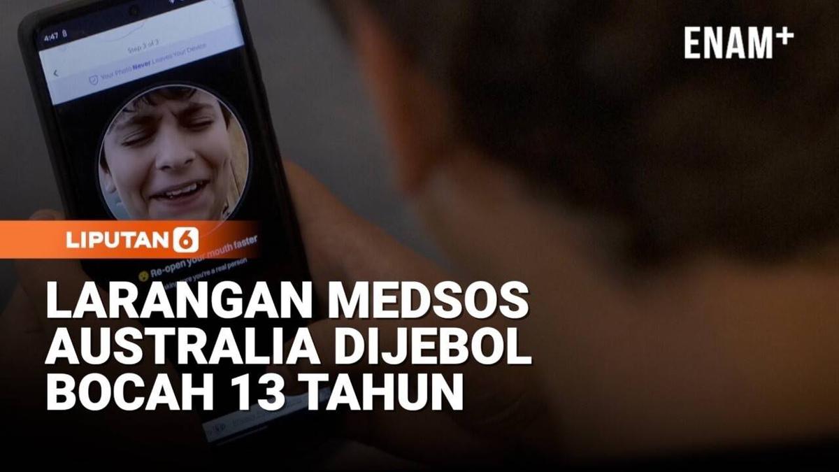 Larangan Medsos Australia Dijebol Bocah 13 Tahun