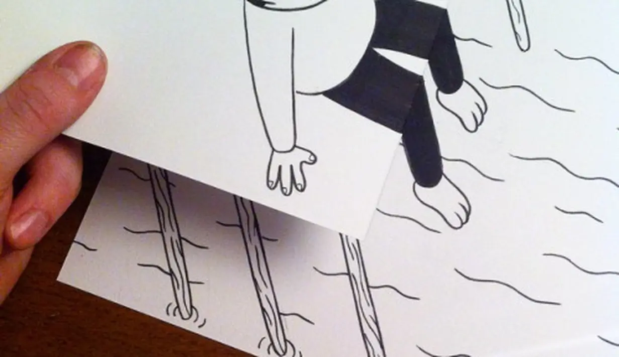 Kreativitas Tanpa Batas, Coretan 3D Di Kertas Ini Punya Cerita Lho ...