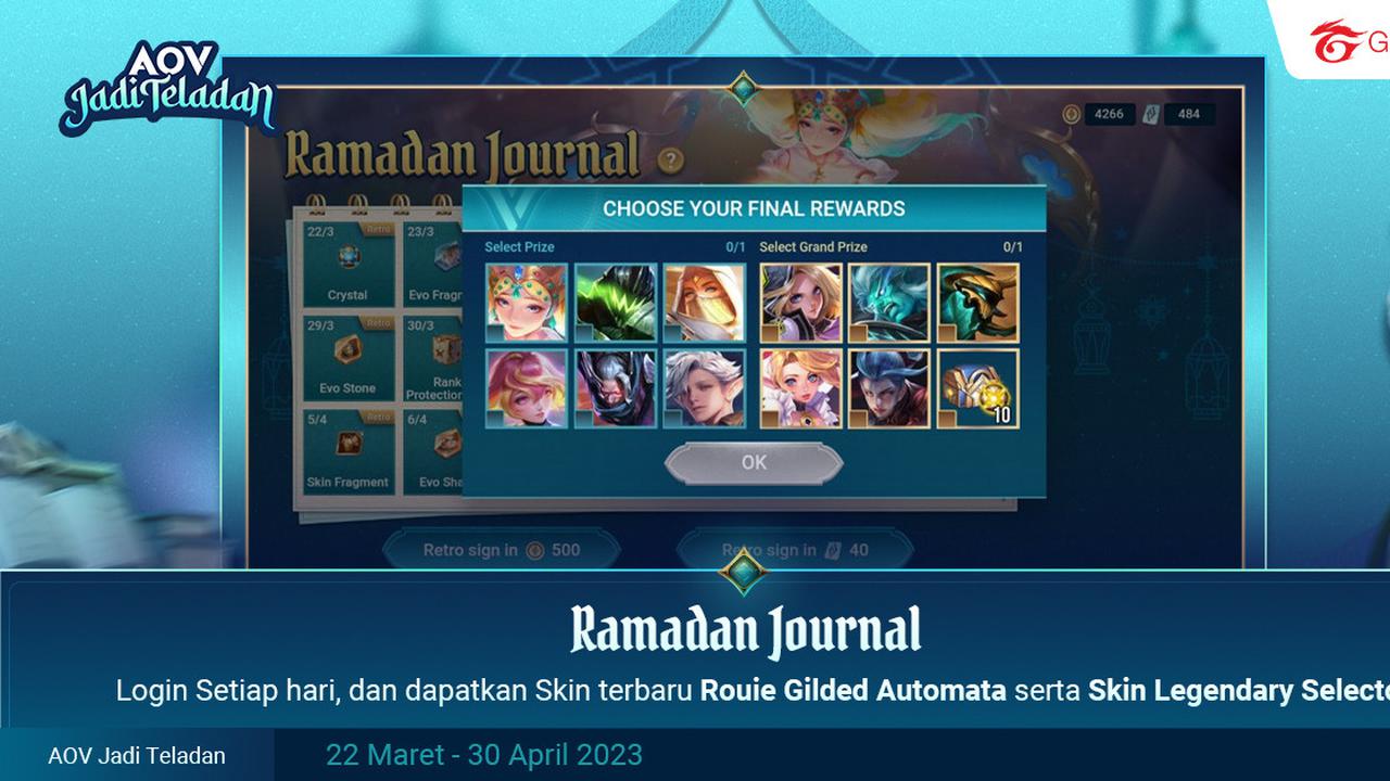 AOV Gelar Event Ramadhan, Pemain Bisa Dapat Hadiah Skin Legendary ...