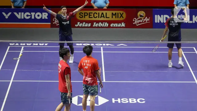 Sabar/Reza dan Fajar/Rian Kejar Tiket Final Indonesia Open 2025 - Bola Liputan6.com