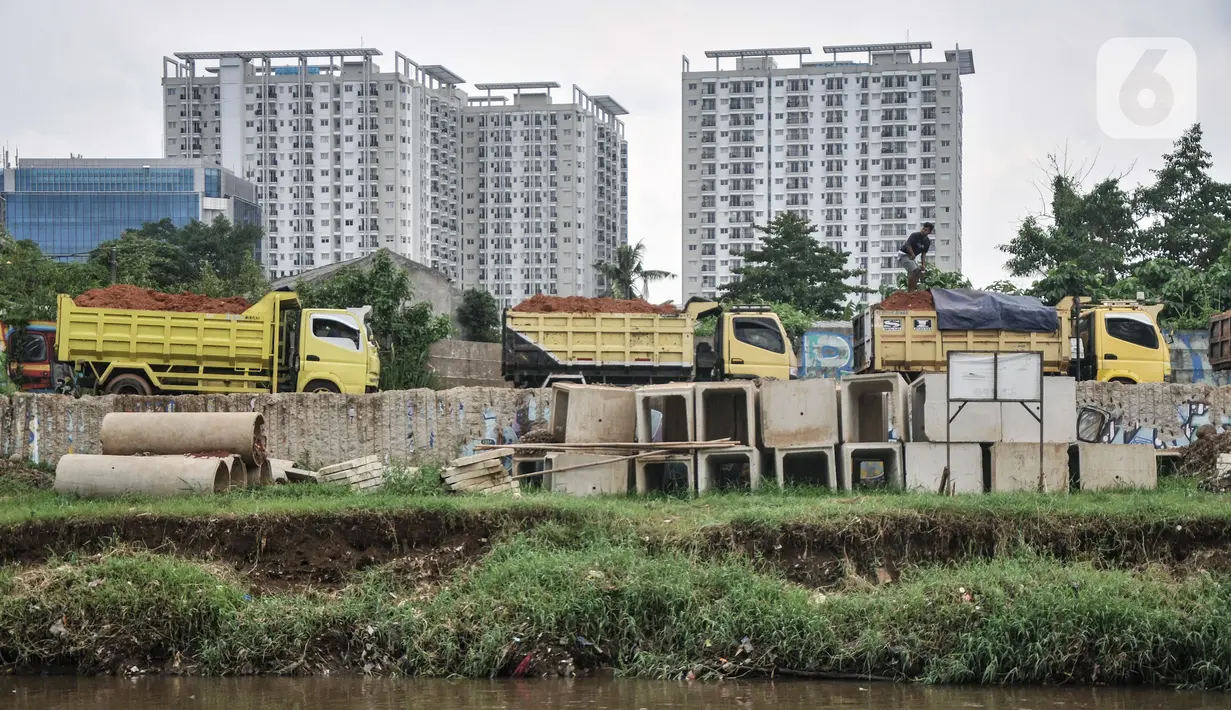 Pemprov Dki Anggarkan Rp469 29 M Untuk Normalisasi Ciliwung Foto