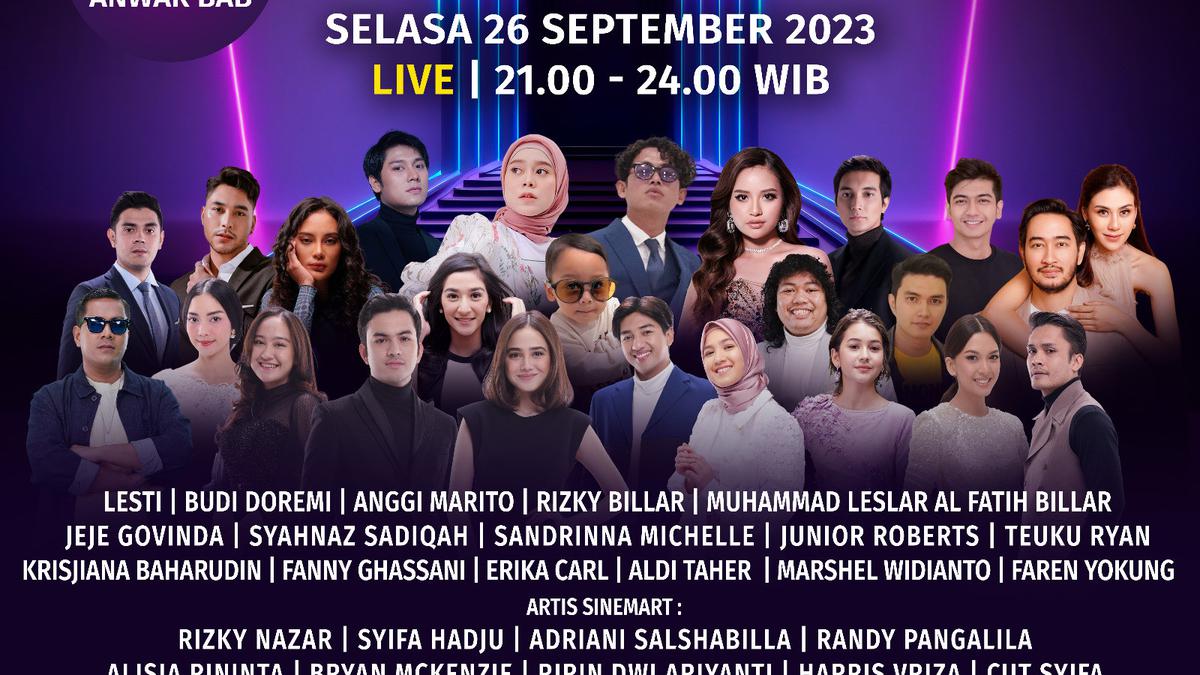 Saksikan Live Streaming SCTV Infotainment Awards 2023, Selasa 26 ...