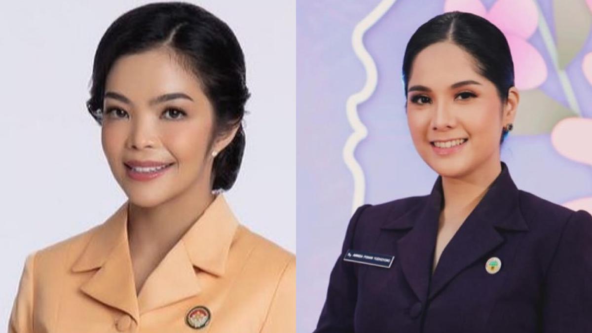 8 Adu Gaya Niena Kirana Istri Menteri Olahraga dan Annisa Pohan Istri ...