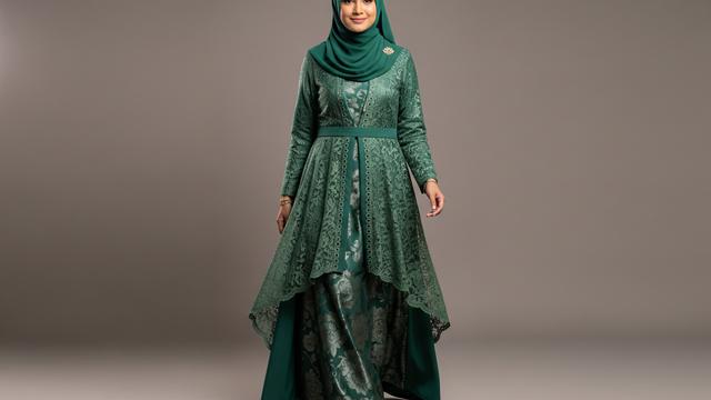 7 Inspirasi Gamis Kondangan dengan Sirkulasi Udara Tersembunyi, Nyaman ...