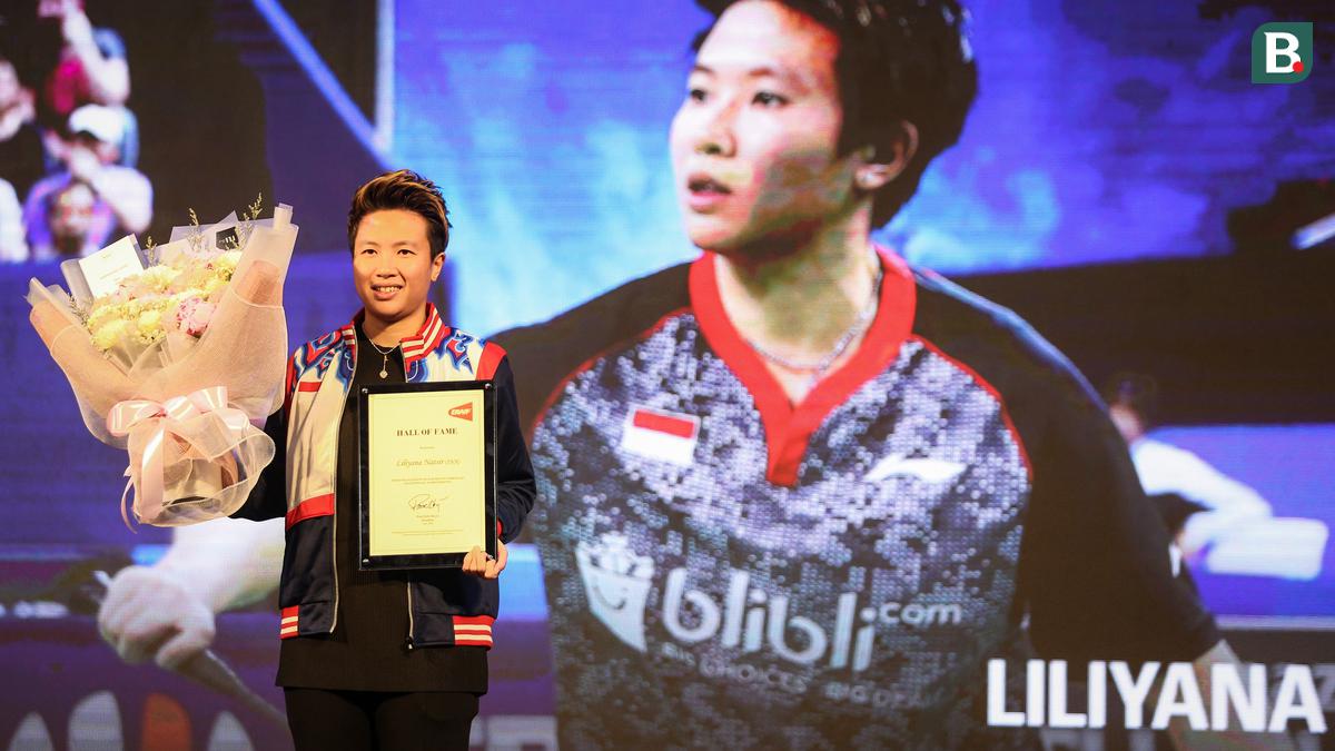 Foto: Liliyana Natsir Sah Jadi Legenda Bulu Tangkis Dunia usai Dianugerahi BWF Hall of Fame ...