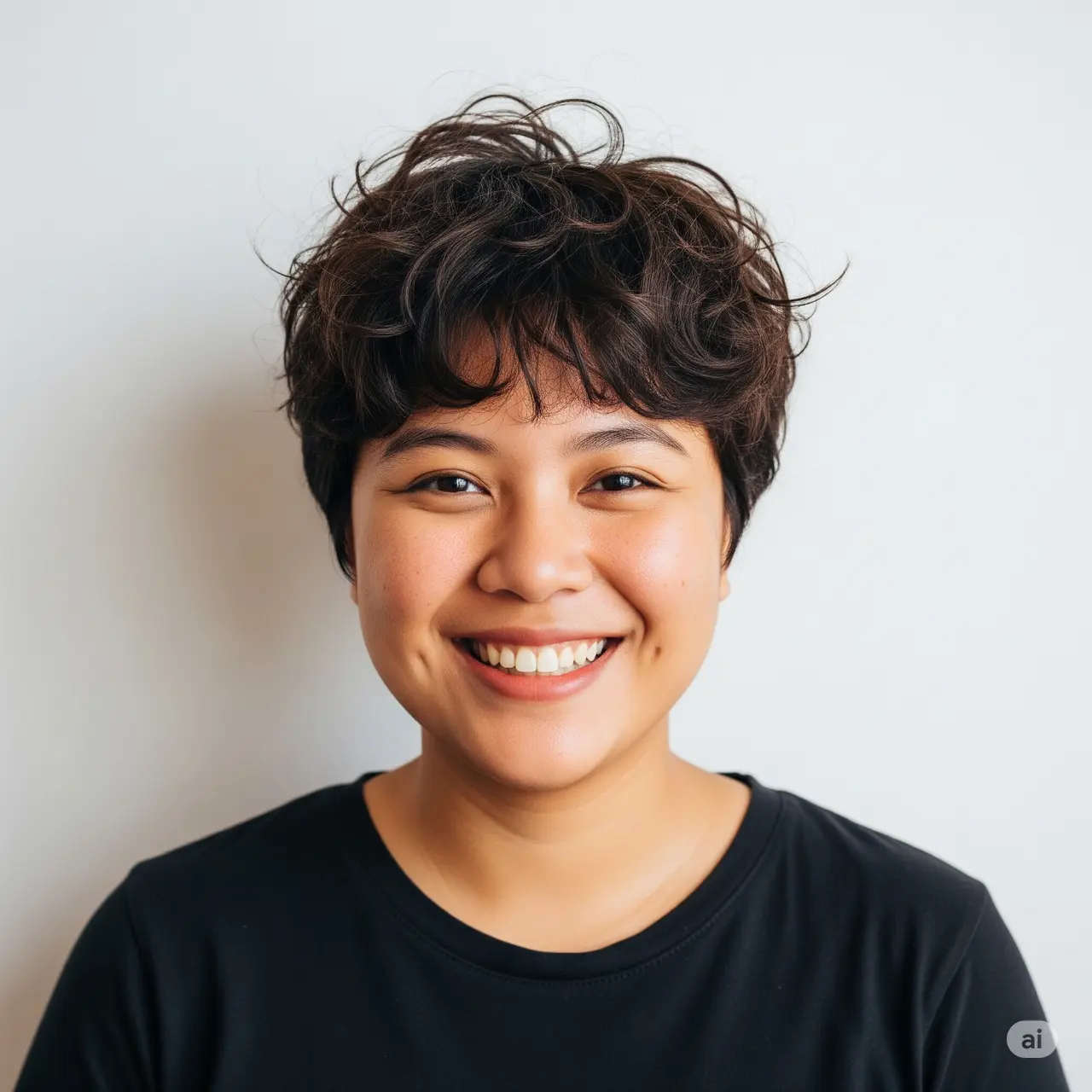 7 Potongan Rambut Pendek Tanpa Catok Wajah Bulat yang Menawan, Agar ...