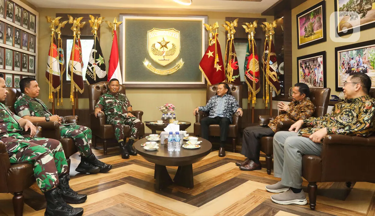 Audiensi Emtek dengan Pangdam Jaya - Foto Liputan6.com