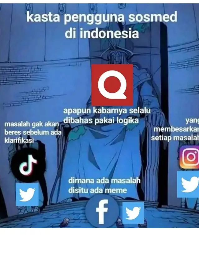 6 Meme Tingkatan Kasta Ini Relate dengan Masyarakat, Tertinggi Jadi Favorit - Hot Liputan6.com