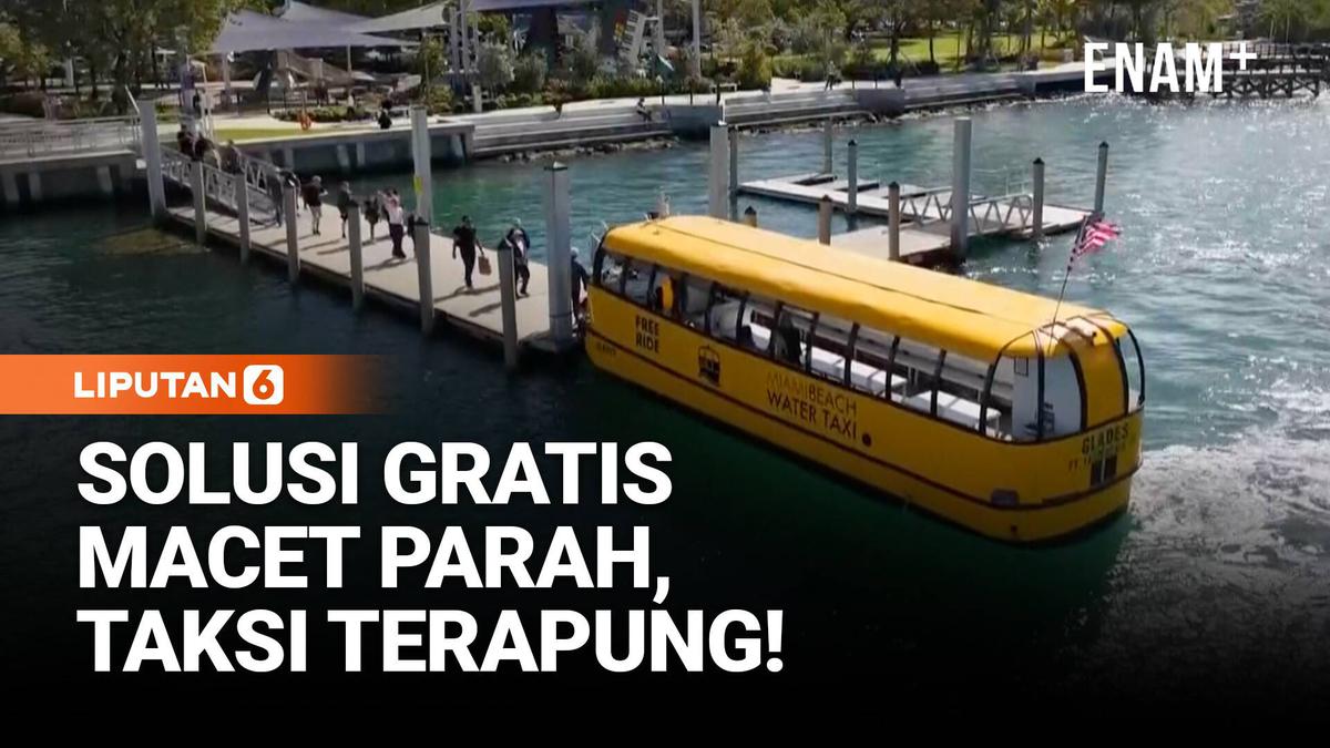 Macet Parah, Miami Buka Jalur Air Gratis untuk Para Komuter