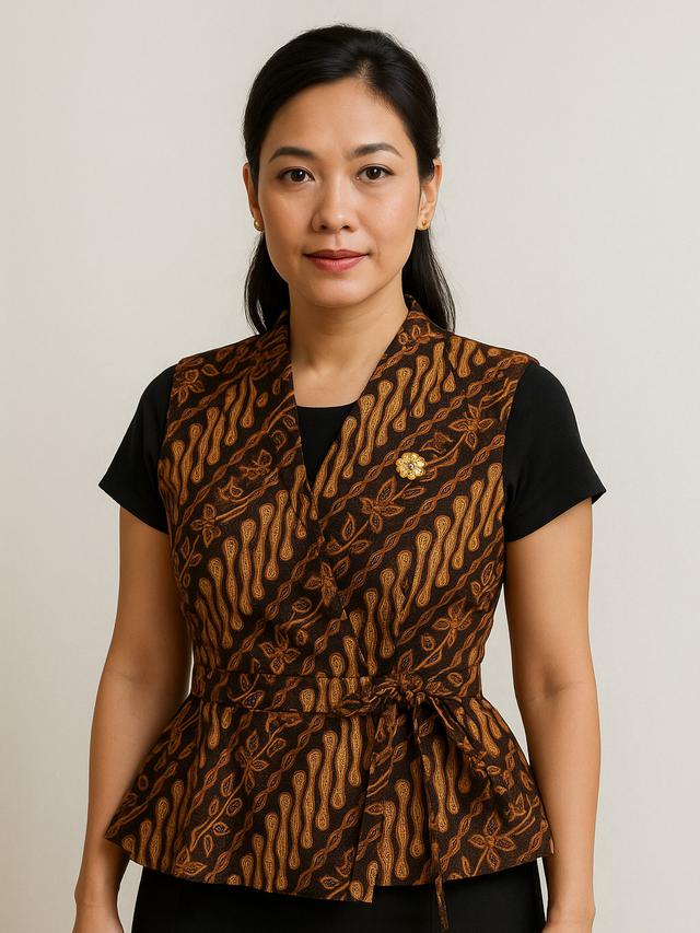 7 Model Rompi Batik Tali Samping yang Bikin Kamu Pengen OOTD Setiap Hari