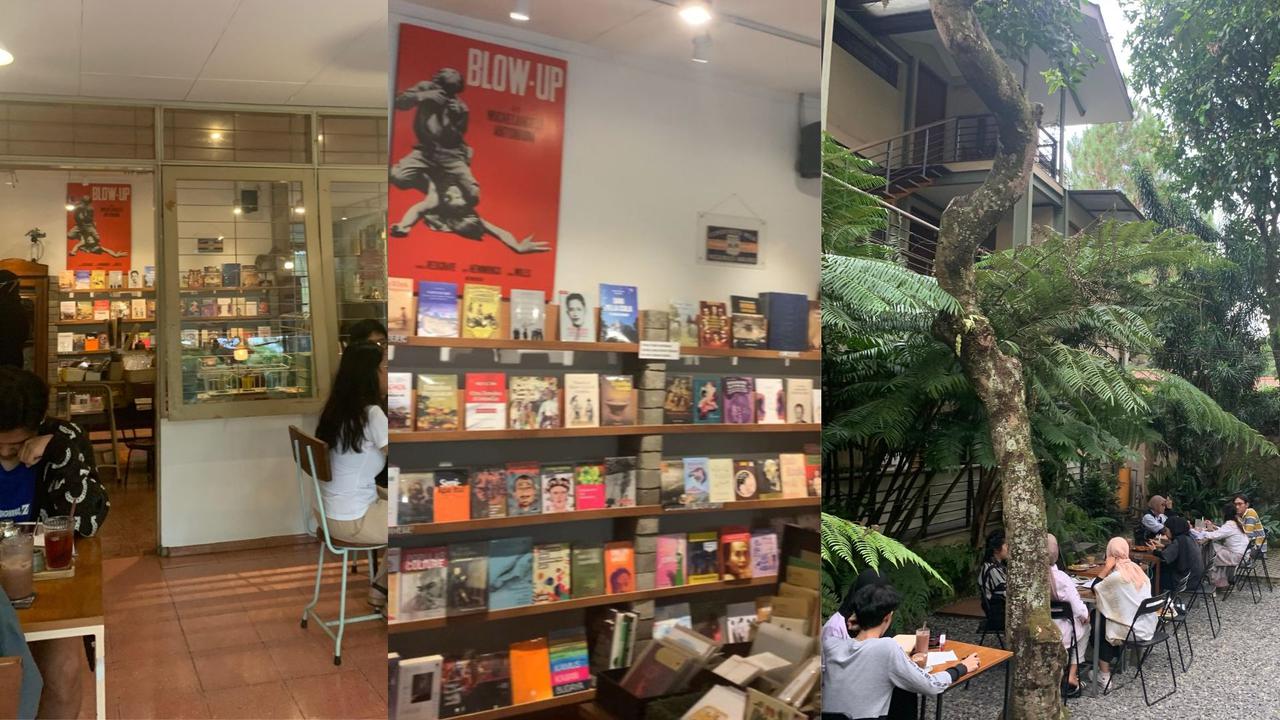Mengenal Kineruku, Kafe Cantik Surganya Pencinta Buku di Bandung