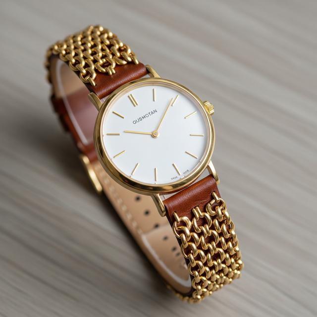 9 Model Gelang Emas Jam Tangan untuk Tangan Kurus, Tampil Elegan
